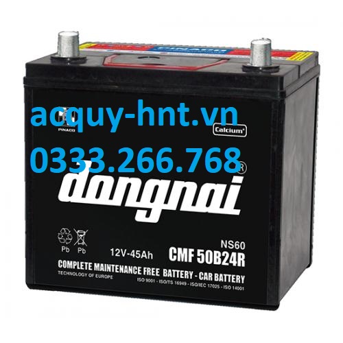 Ắc Quy Khởi Động Dongnai CMF 50B24 (12V-45AH)